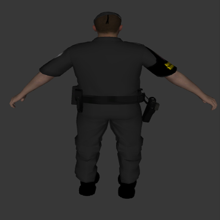 Táticão 3D Police Mods: Skin Força Tática - Gta SA