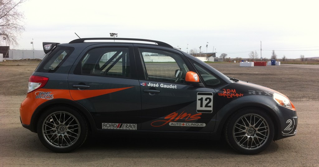 Road Race Motorsports' French Canadian Top Gear Suzuki SX4 | Subcompact ...