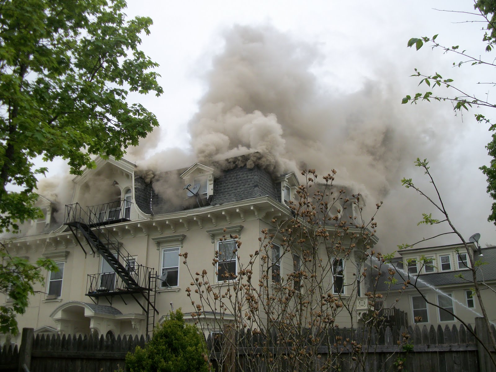 Writing Straight from the Heart: On the Scene as Fire Ravages Old House