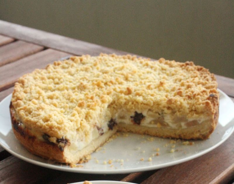 Sbricolata Itališkas pyragas su Rikota ir Kriaušėmis/ Sbricolata – Italian ricotta and pear ...