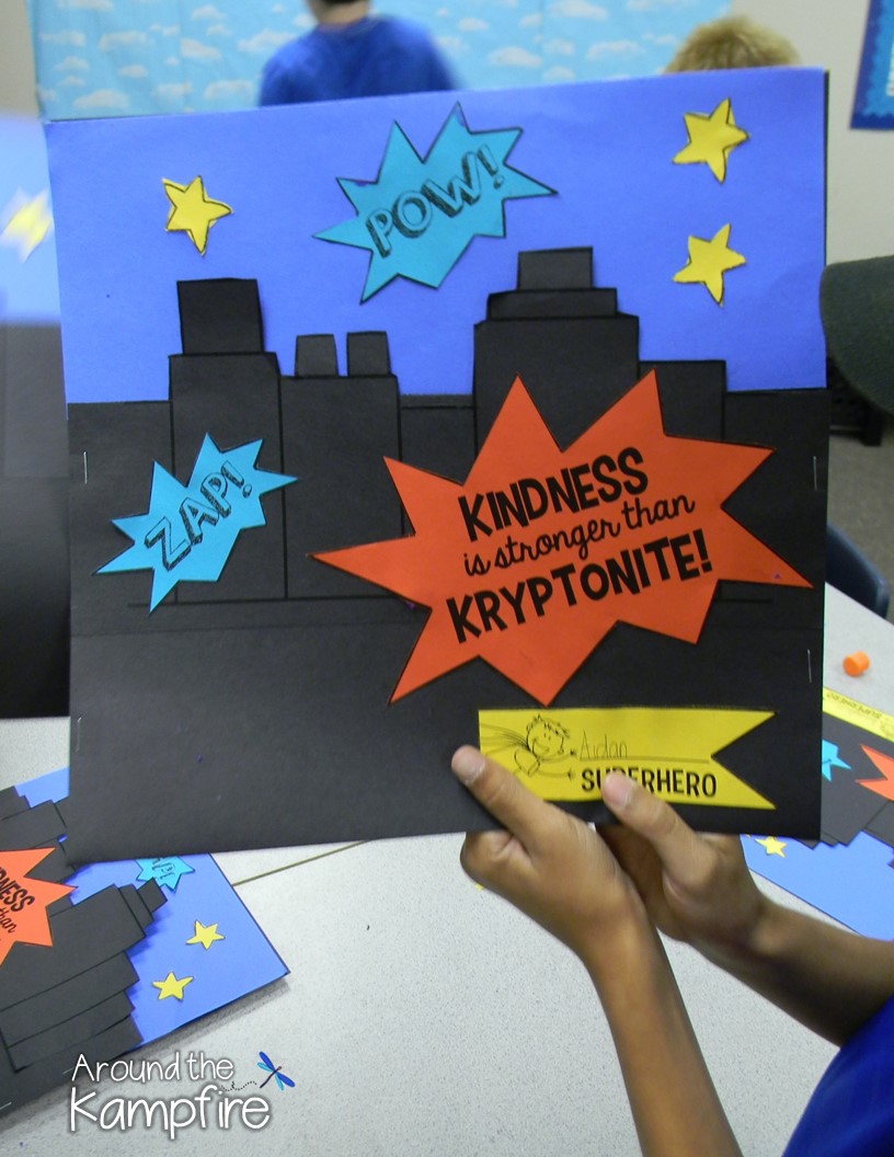 Superhero Kindness Activity: Fill A Friend's City With Kind Words Of ...