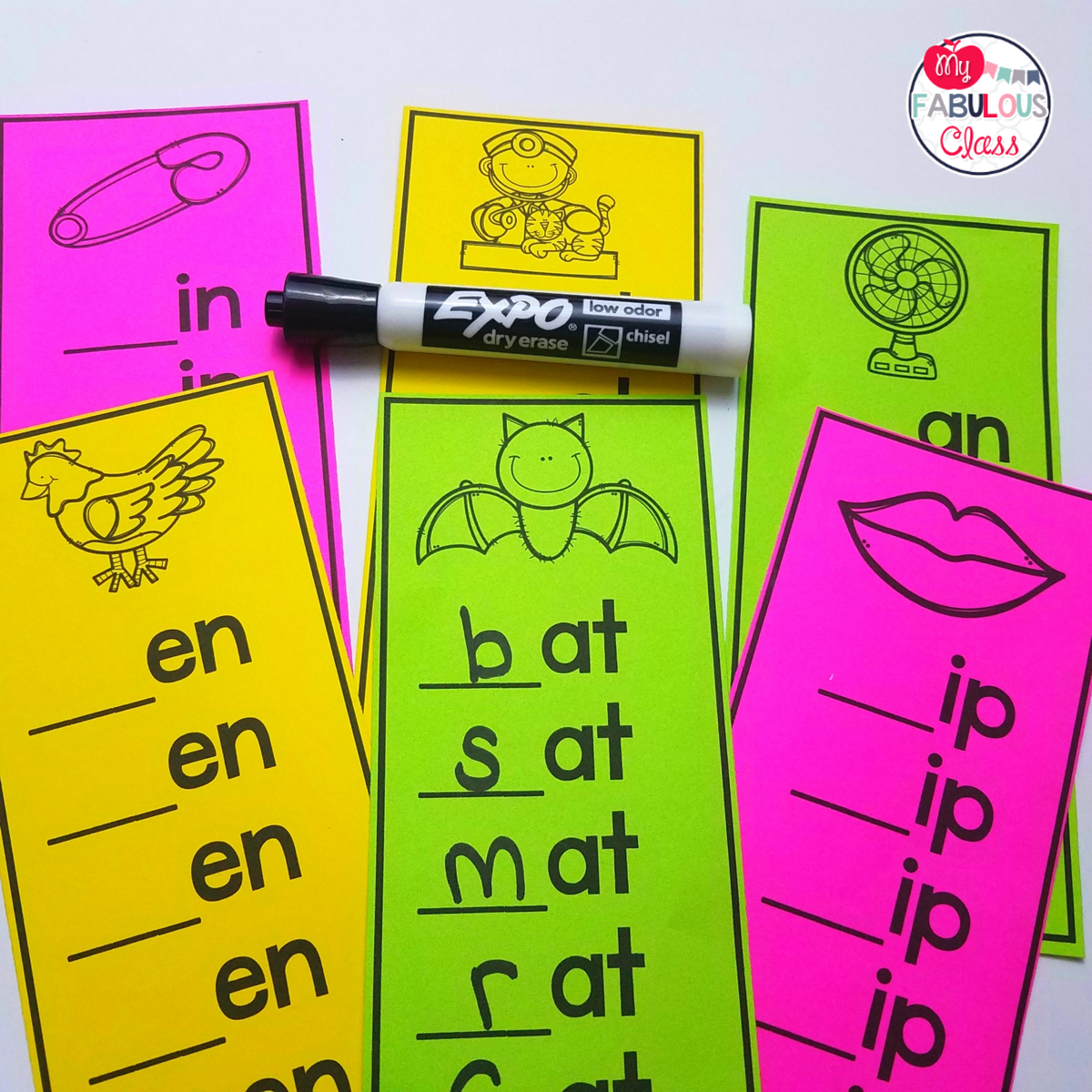 CVC Word Work {Freebies Included} - My Fabulous Class