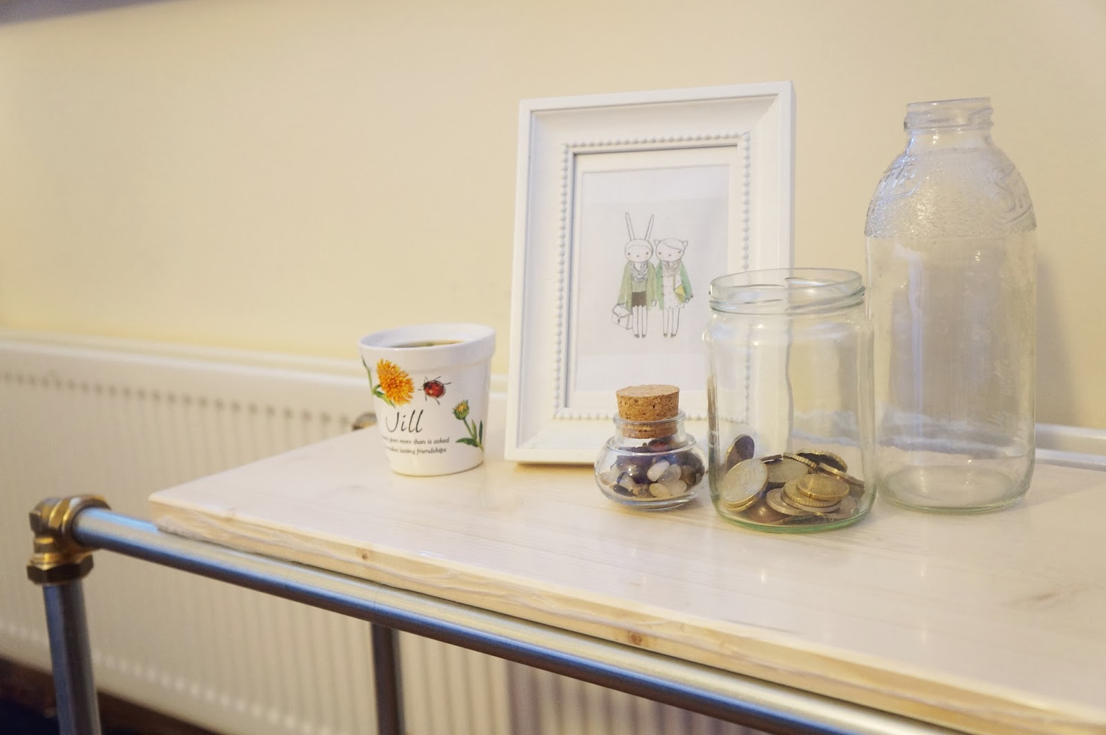 IANFB: Fashion & Lifestyle blog: DIY project | Plumbing pipes table/bench