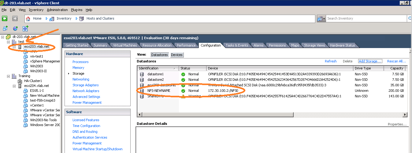 Virtualization The Future Name Of Nfs Datastore Within Same Datacenter