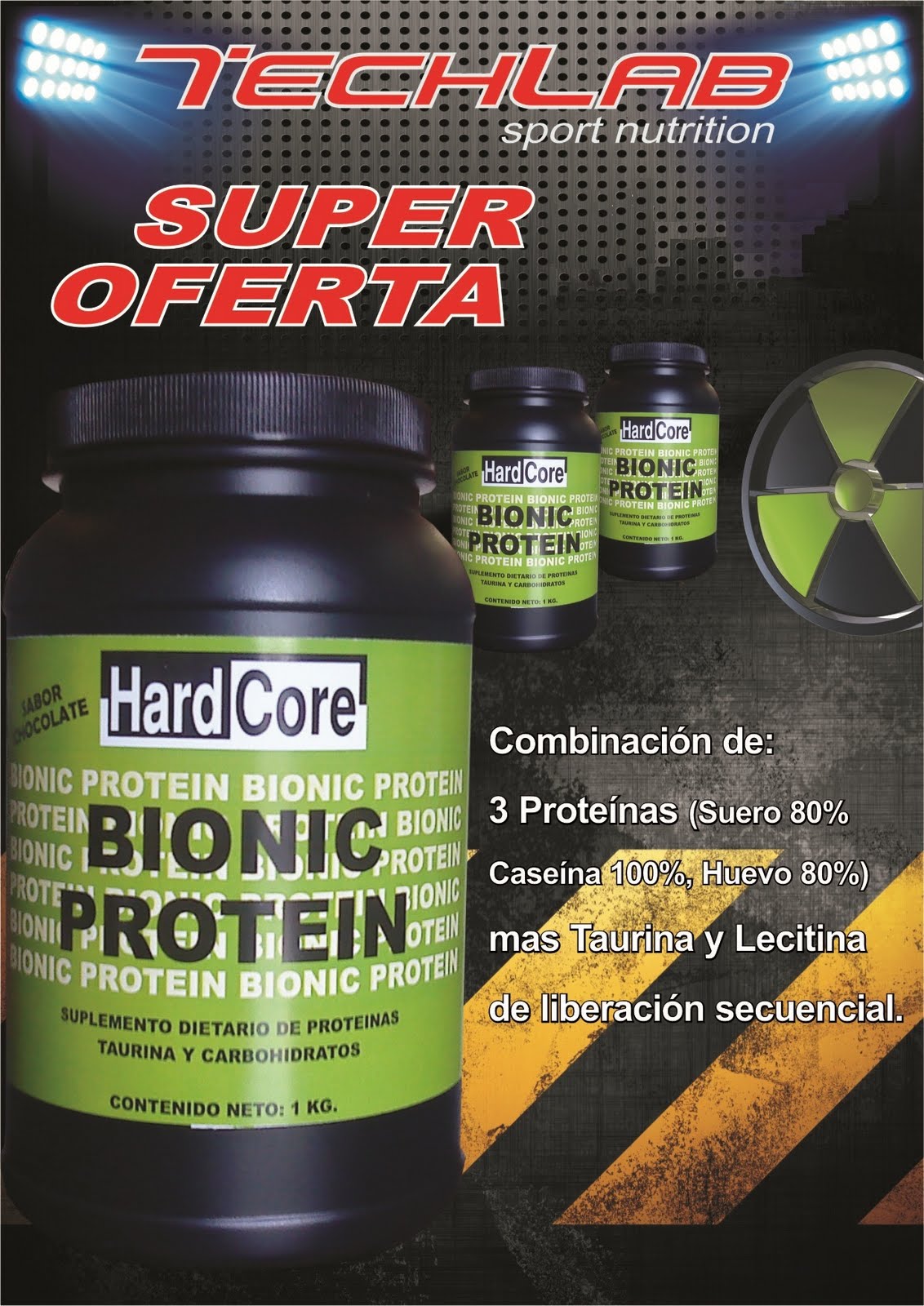 Papalandia: BIONIC PROTEIN x 1kg Hardcore