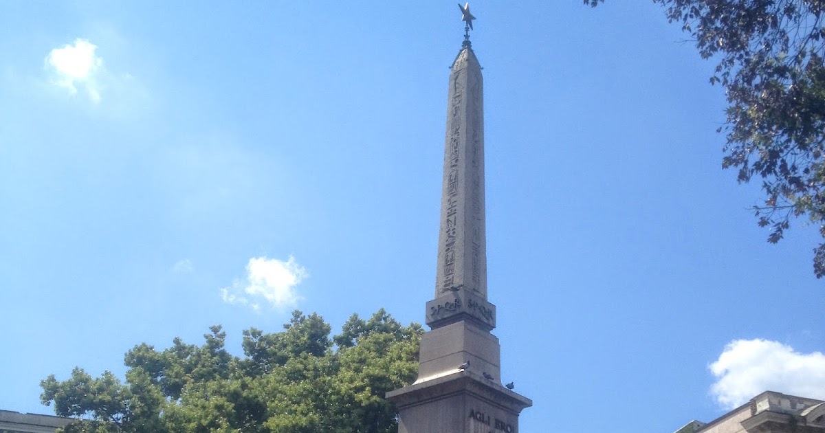 Rerum Romanarum: Obelisco di Dogali
