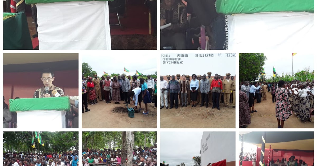 Governadora da província do Niassa Inaugura escola primária completa do ...