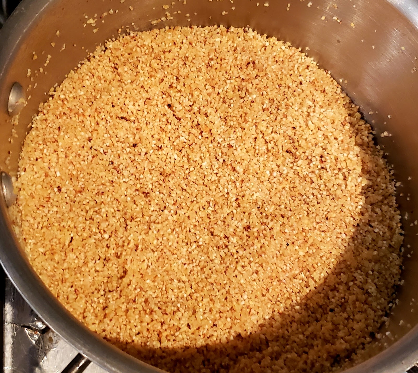 Cracked Wheat Halwa/Godhuma Rava Halwa