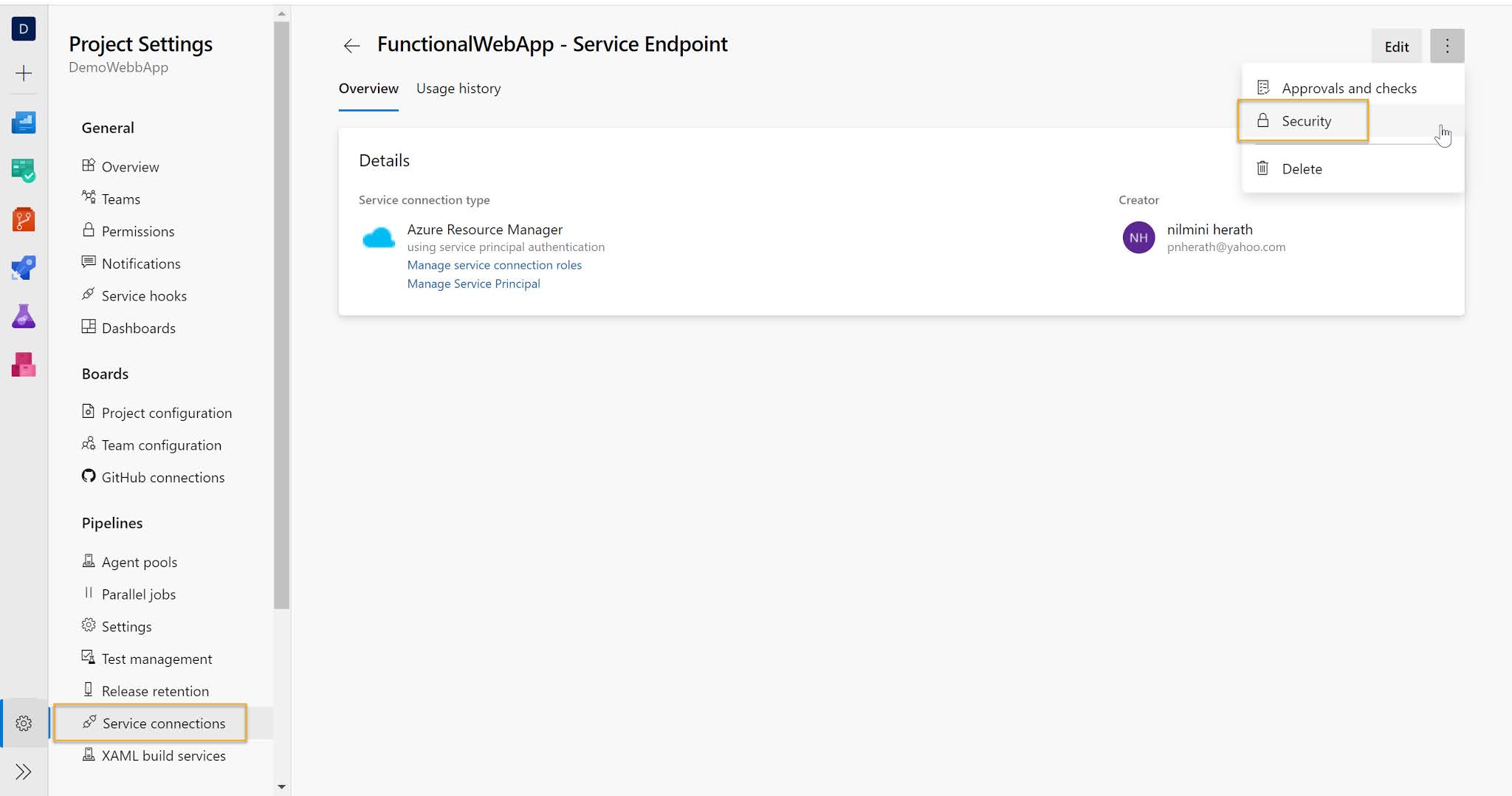 Adventures in DevOps: Sharing Service Connection To Multiple Team Projects