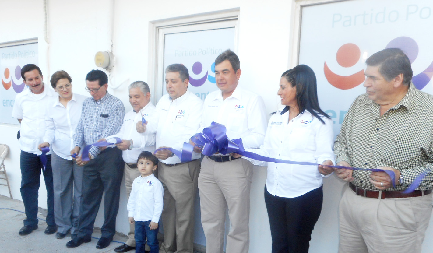 INAUGURAN OFICINAS DEL PES; Y SIGUE AFILIACION. Video-hablo el Lic ...