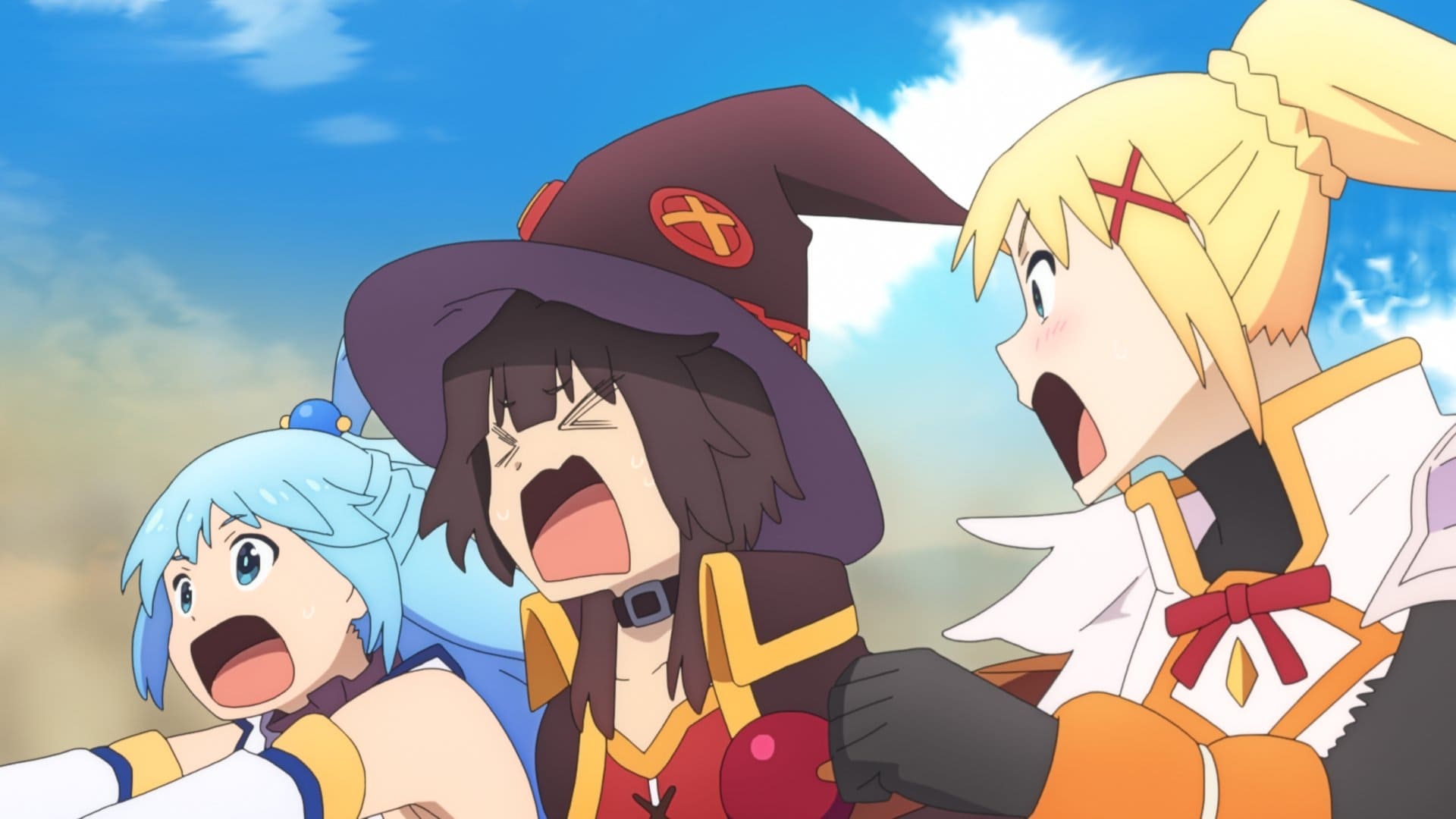 فيلم Kono Subarashii Sekai Ni Shukufuku Wo Kurenai Densetsu مترجم