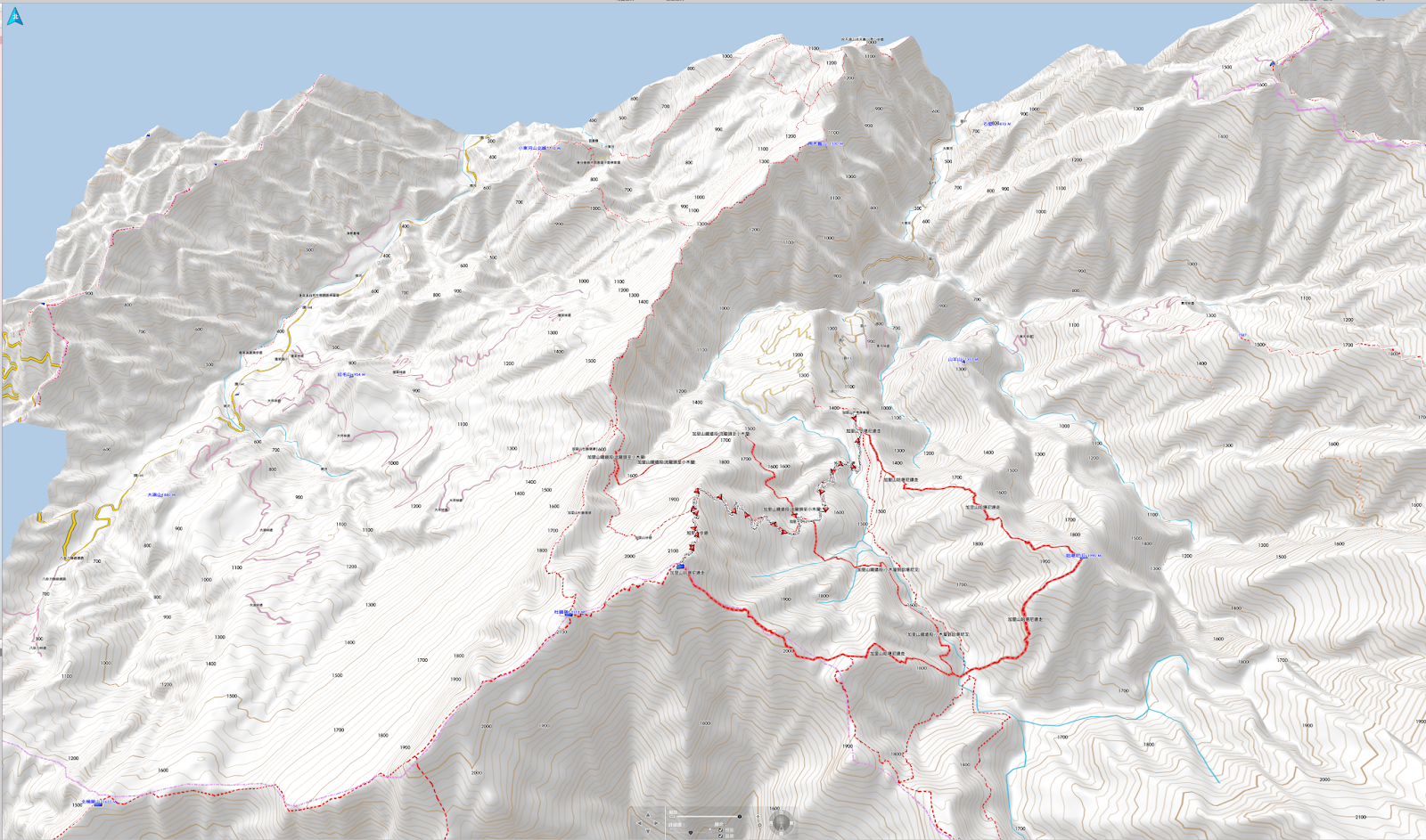 路線紀錄:【加里山】鹿場登山口 - 健行筆記