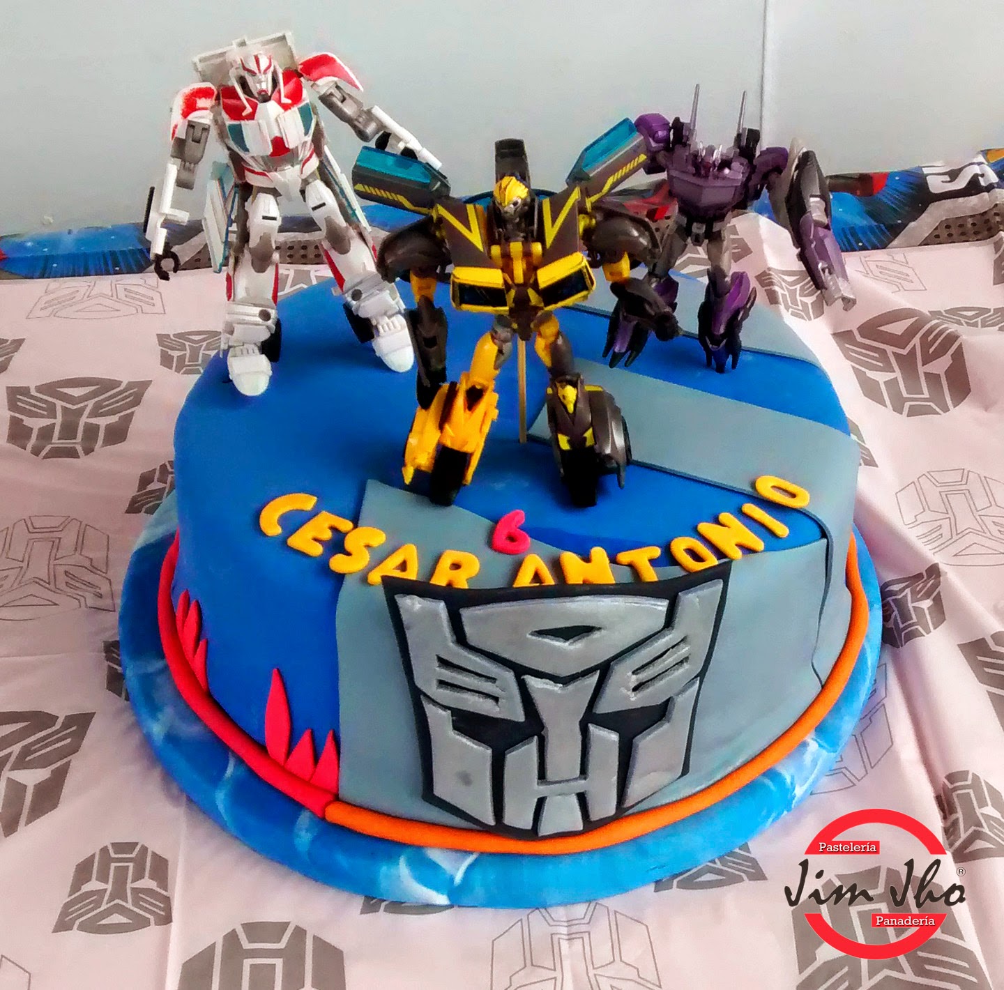 Torta Transformers | Pastelería JimJho