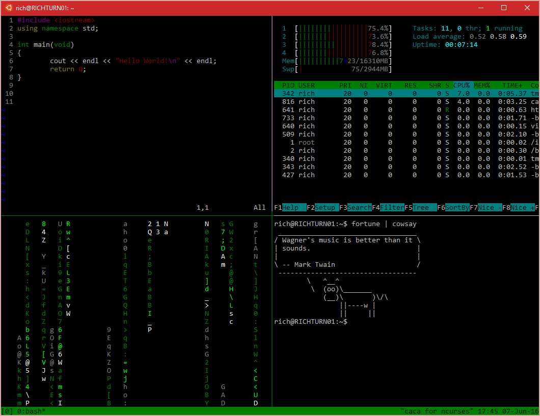Aprendiendo tmux Aprendiendo tmux