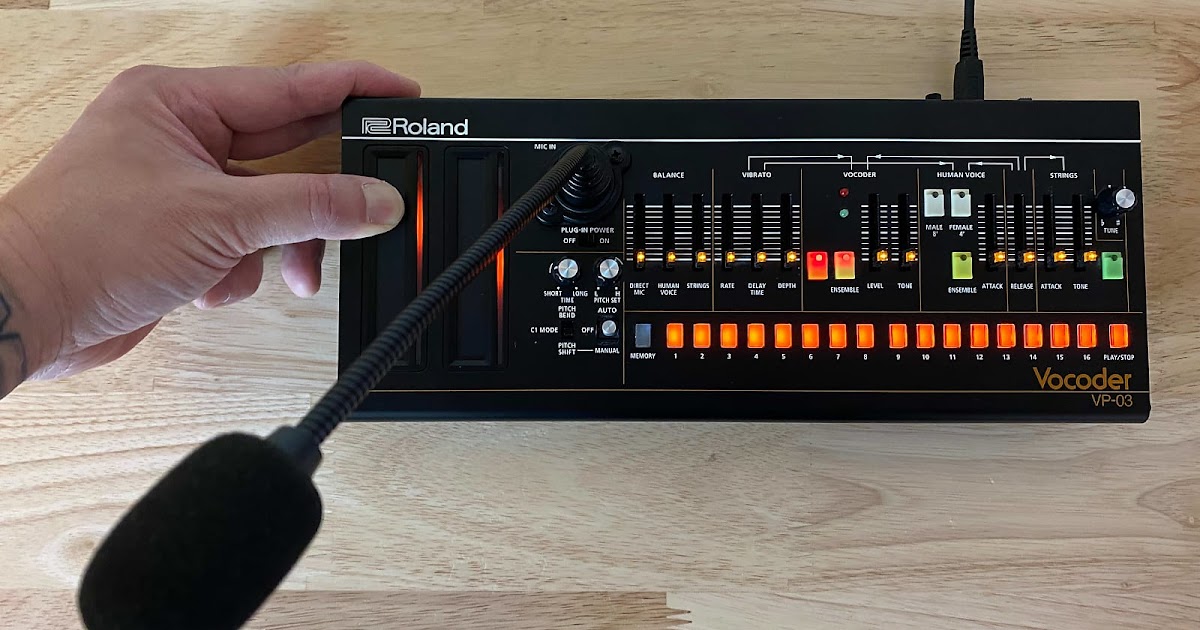 MATRIXSYNTH: Roland VP-03 Boutique Series Vocoder Plus Synthesizer SN ...