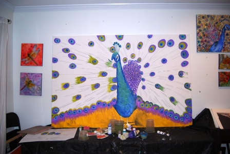 Huge Art Requires Oversized Painting Techniques! - Miriam Schulman ...