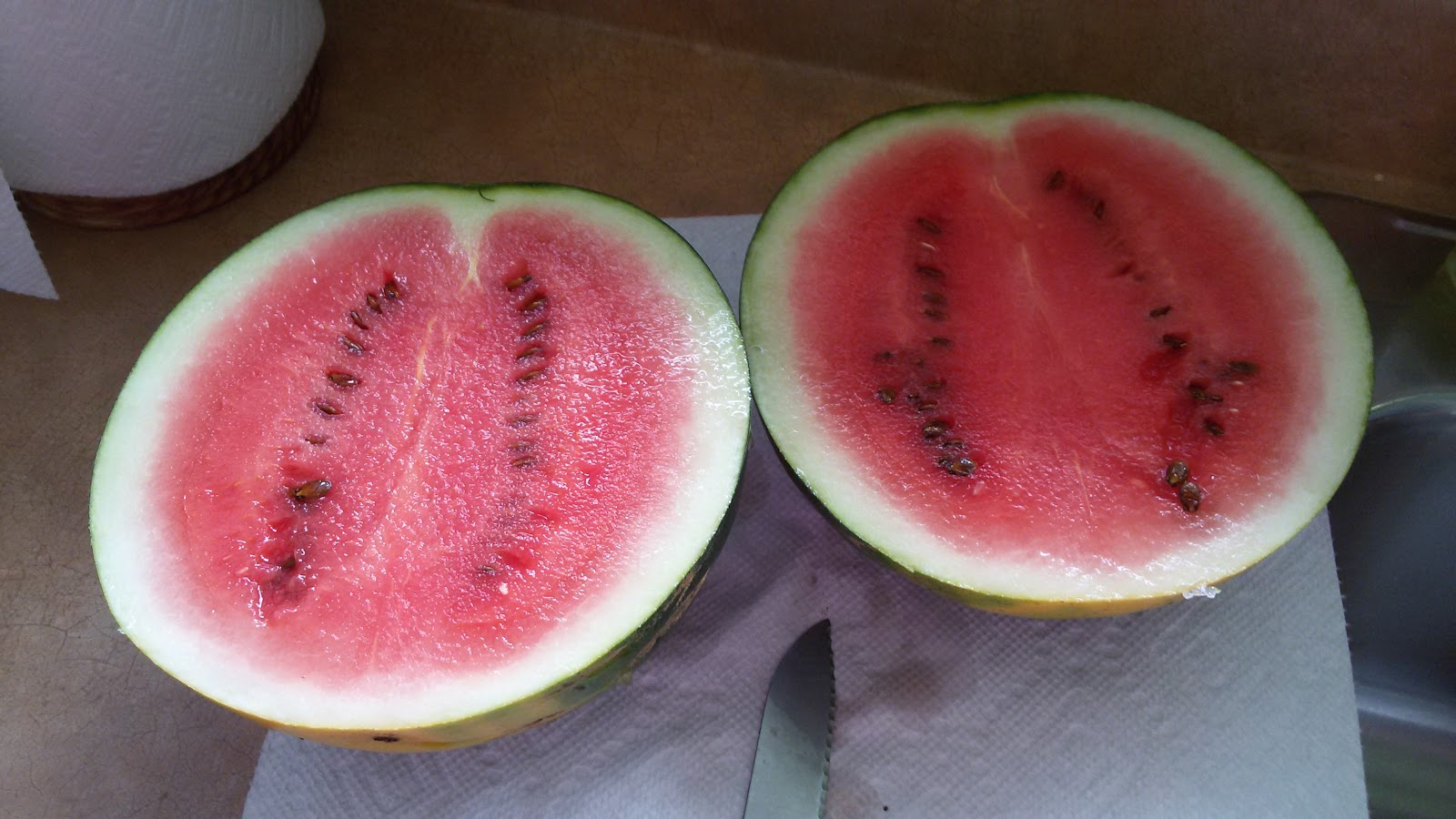 Mark Bellis: First watermelon of the year, mmm mmm good