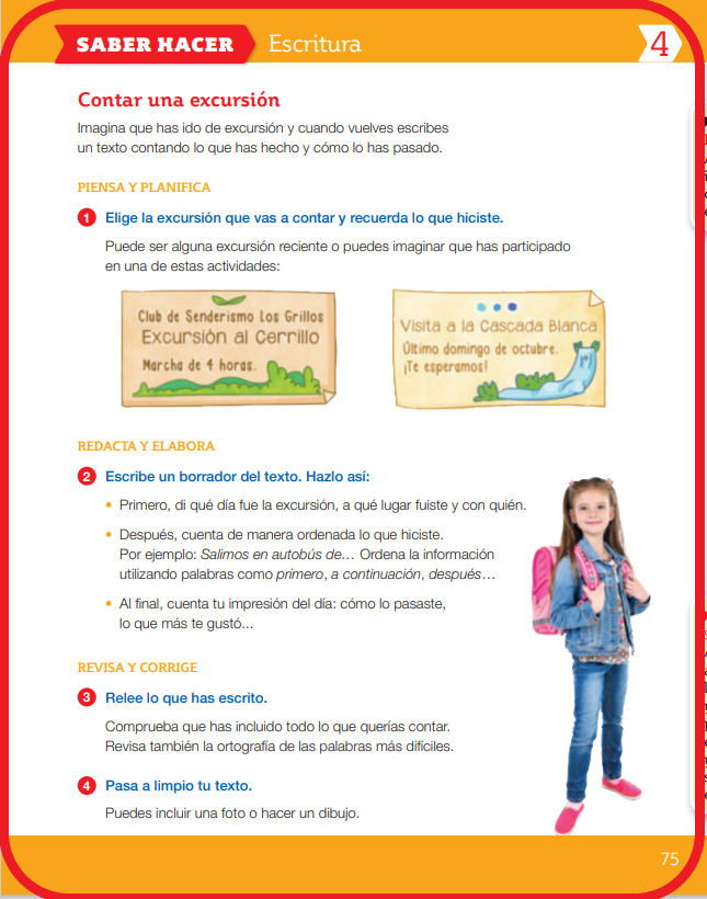 Blog de 3º La aventura continúa: Contar una excursión