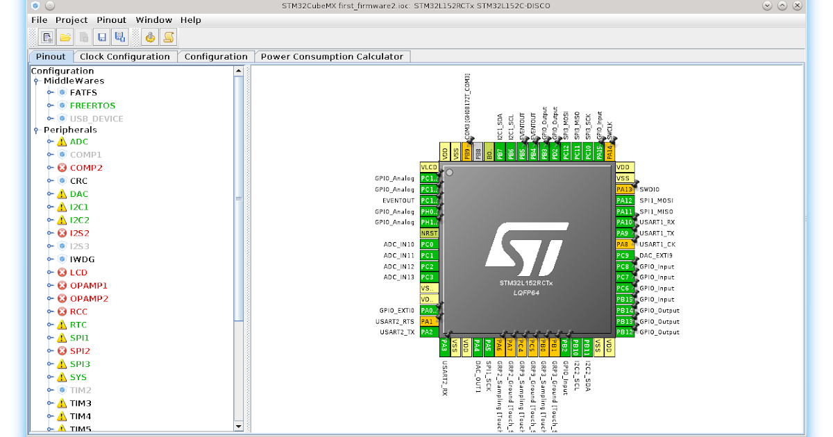 Embedded Den: First steps with stm32l152. UART and SPI simple program.