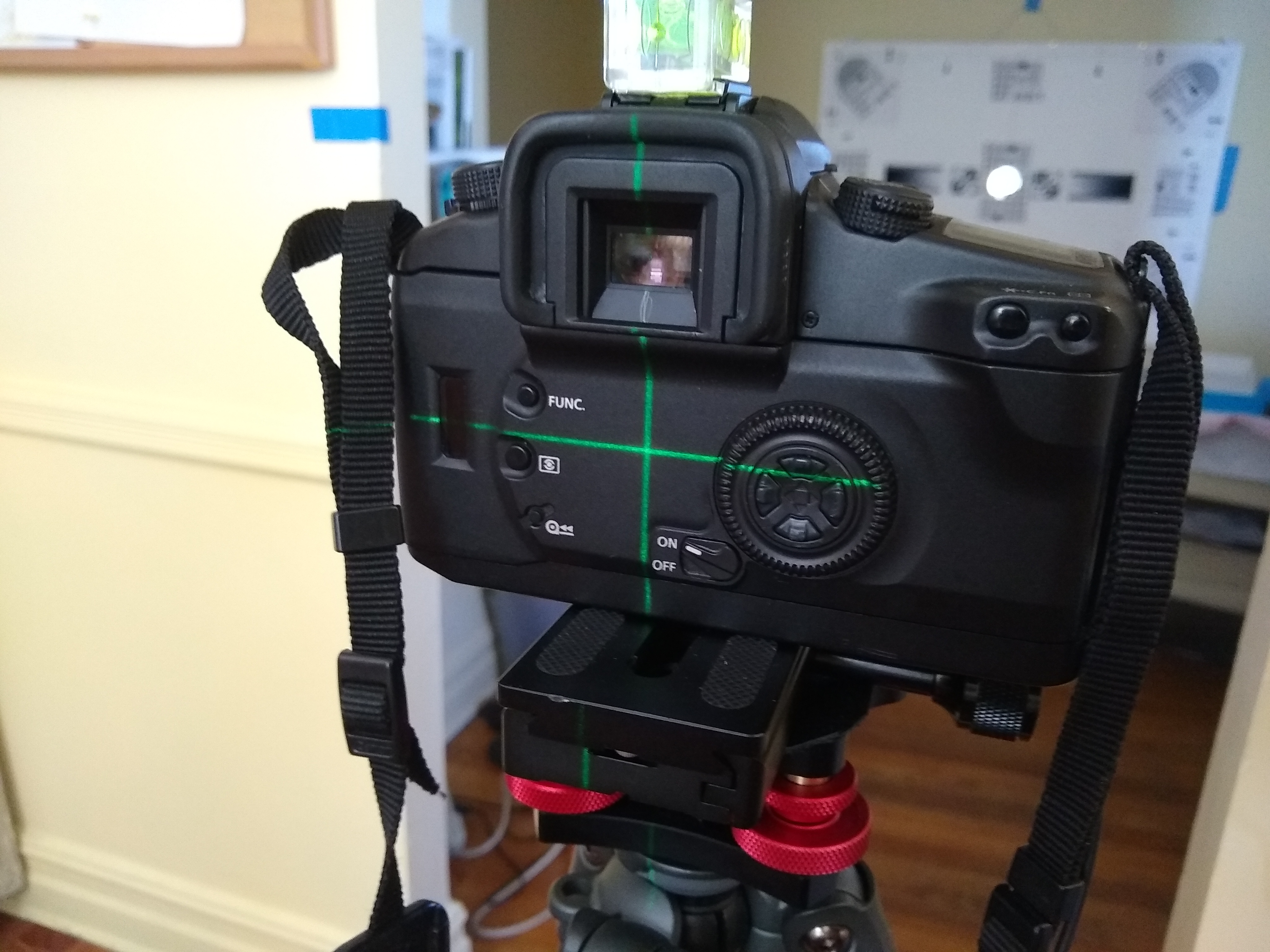 How to align camera with the chart