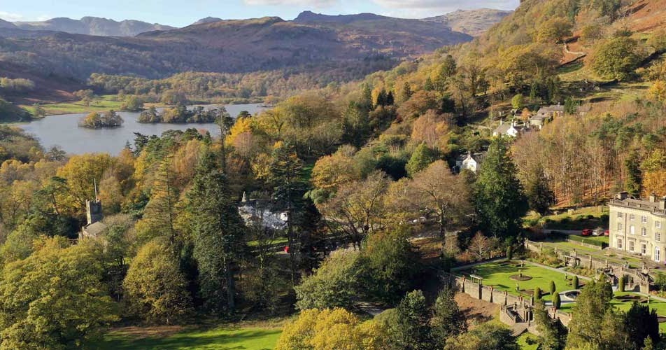 A Bright Day Exploring Rydal Hall