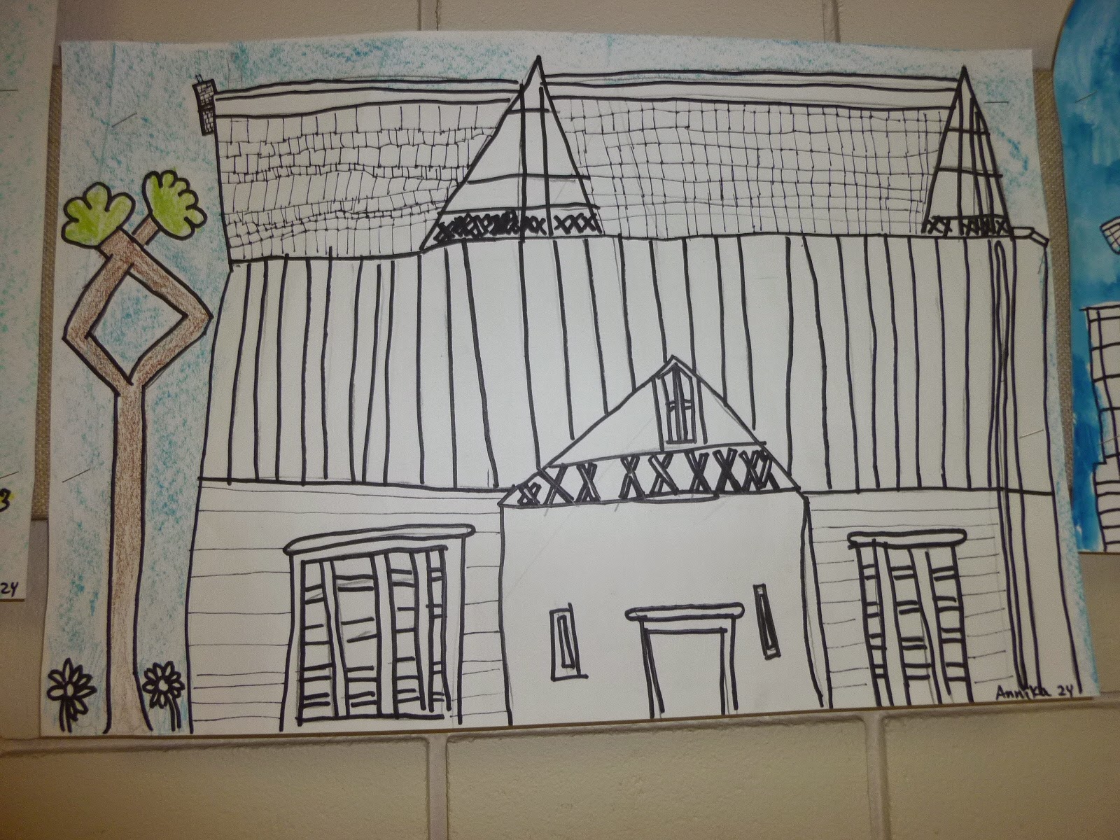 Mrs. Werner's Art Room: 2nd Grade Local Architecture
