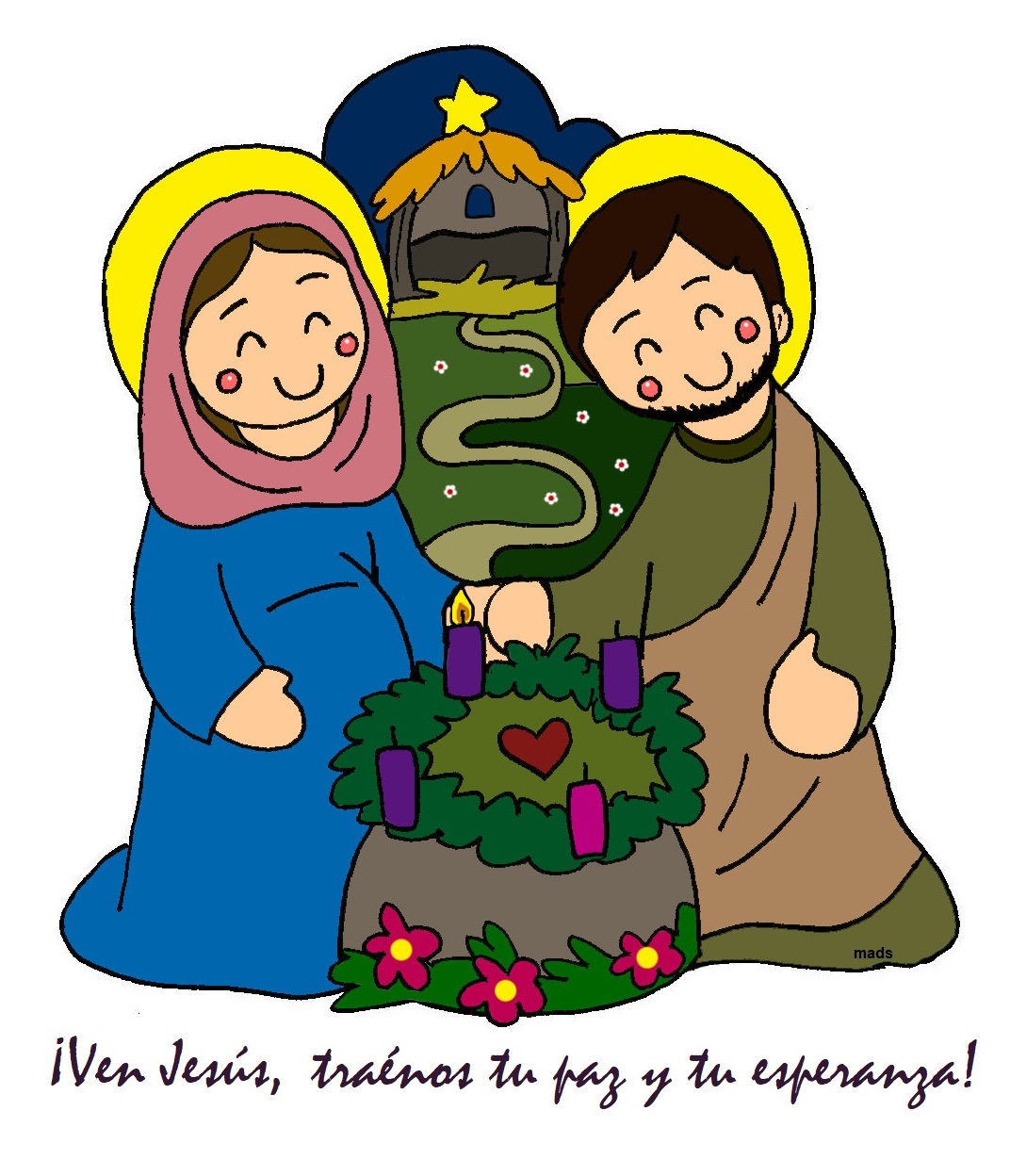 Mis ilustraciones: Adviento