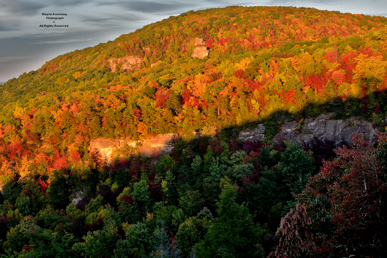 The High Knob Landform: Beauty Of Autumn 2015 In High Knob Massif