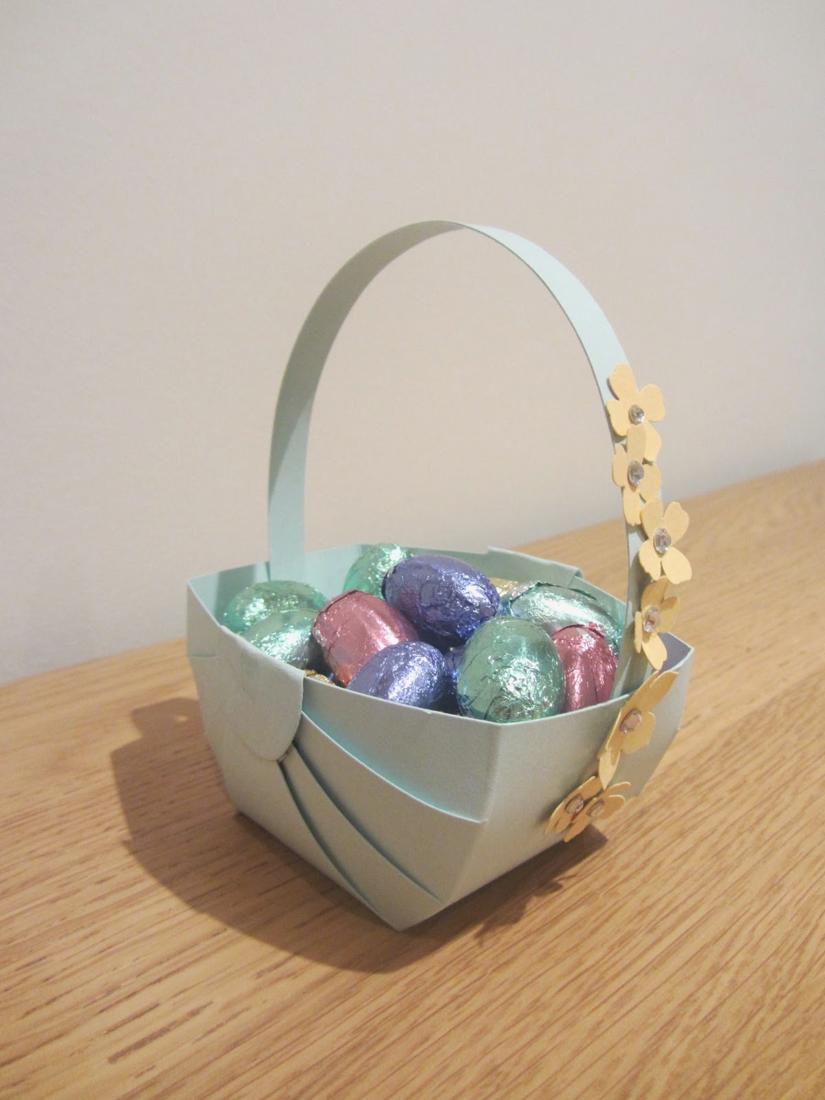Paper Craft Easter Basket at Sam Bolivar blog