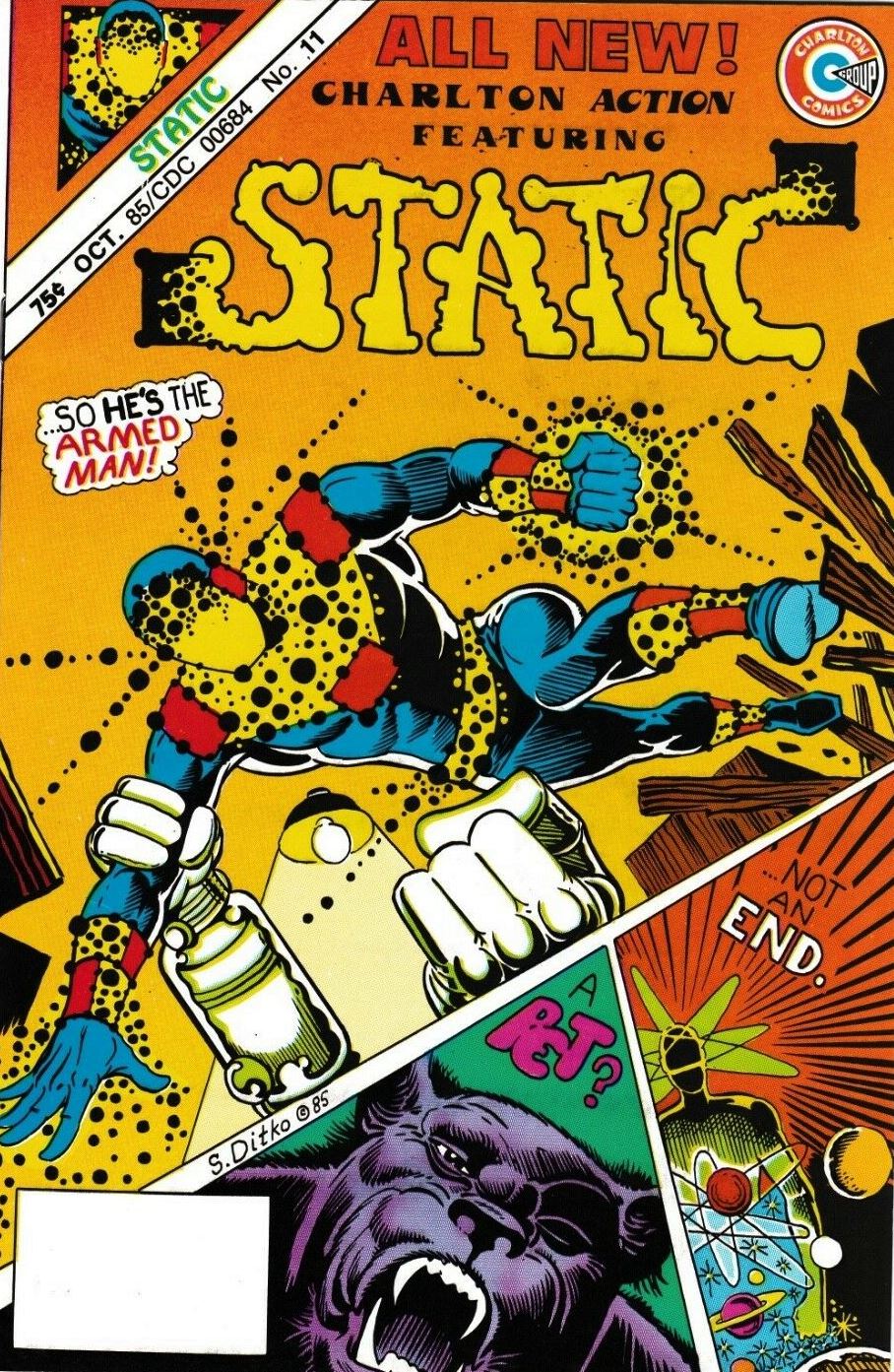 Cap'n's Comics: Static by Steve Ditko