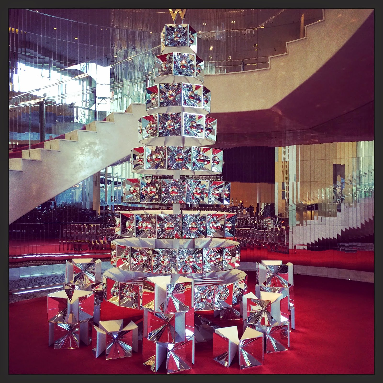 Thinking Pink: Art Deco Tree