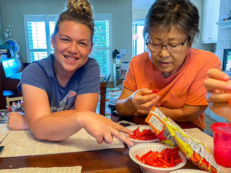 Tales Of The Flowers Flamin Hot Chips Taste Test