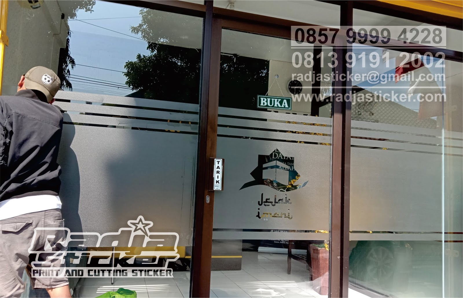 Sanblast Kaca Polos Buram | Sanblast Motif Kaca Es | Sanblast Kantor ...