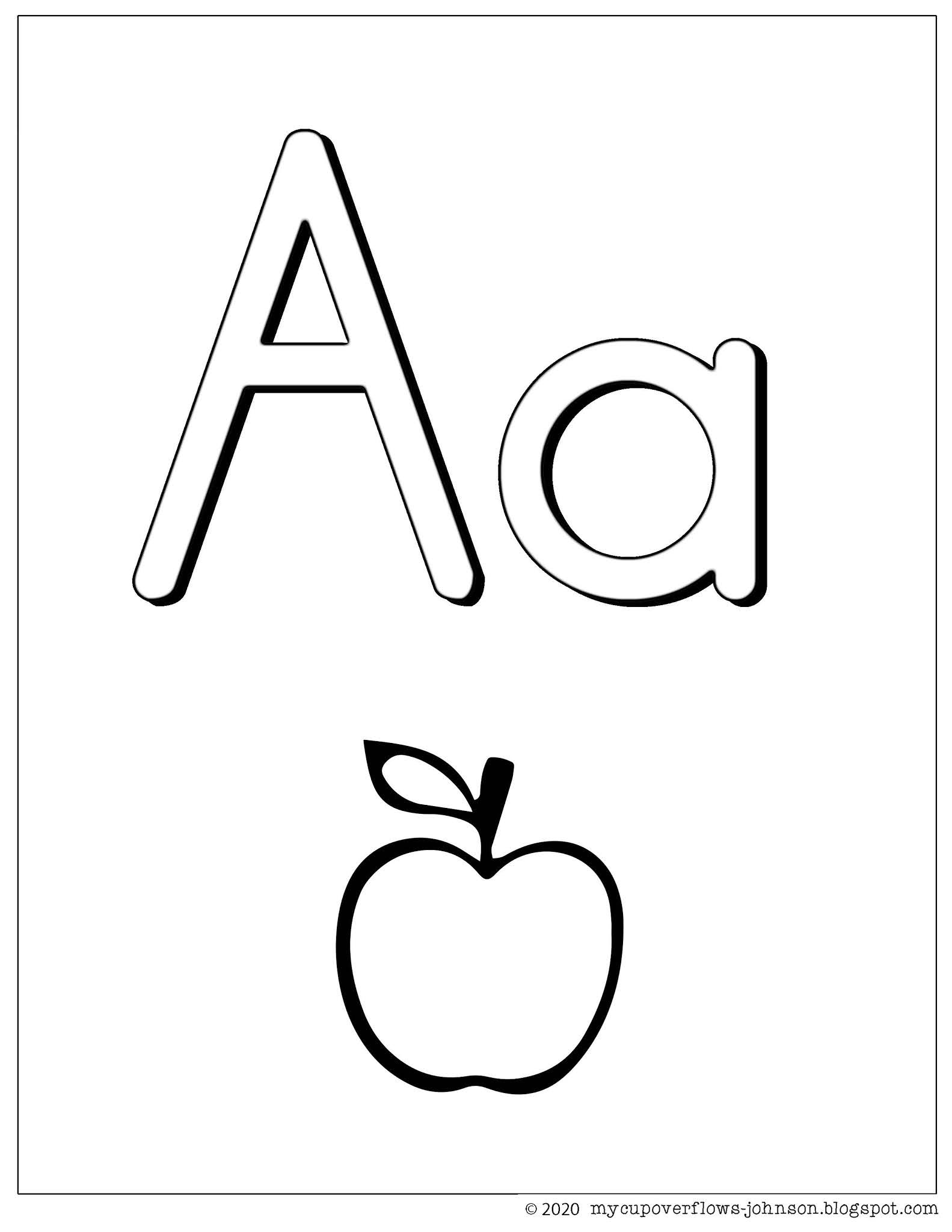 My Cup Overflows: School ABCs