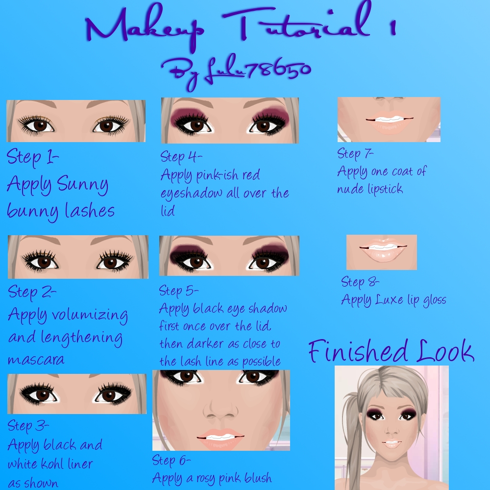 Lulu's Stardoll Makeup Tutorials