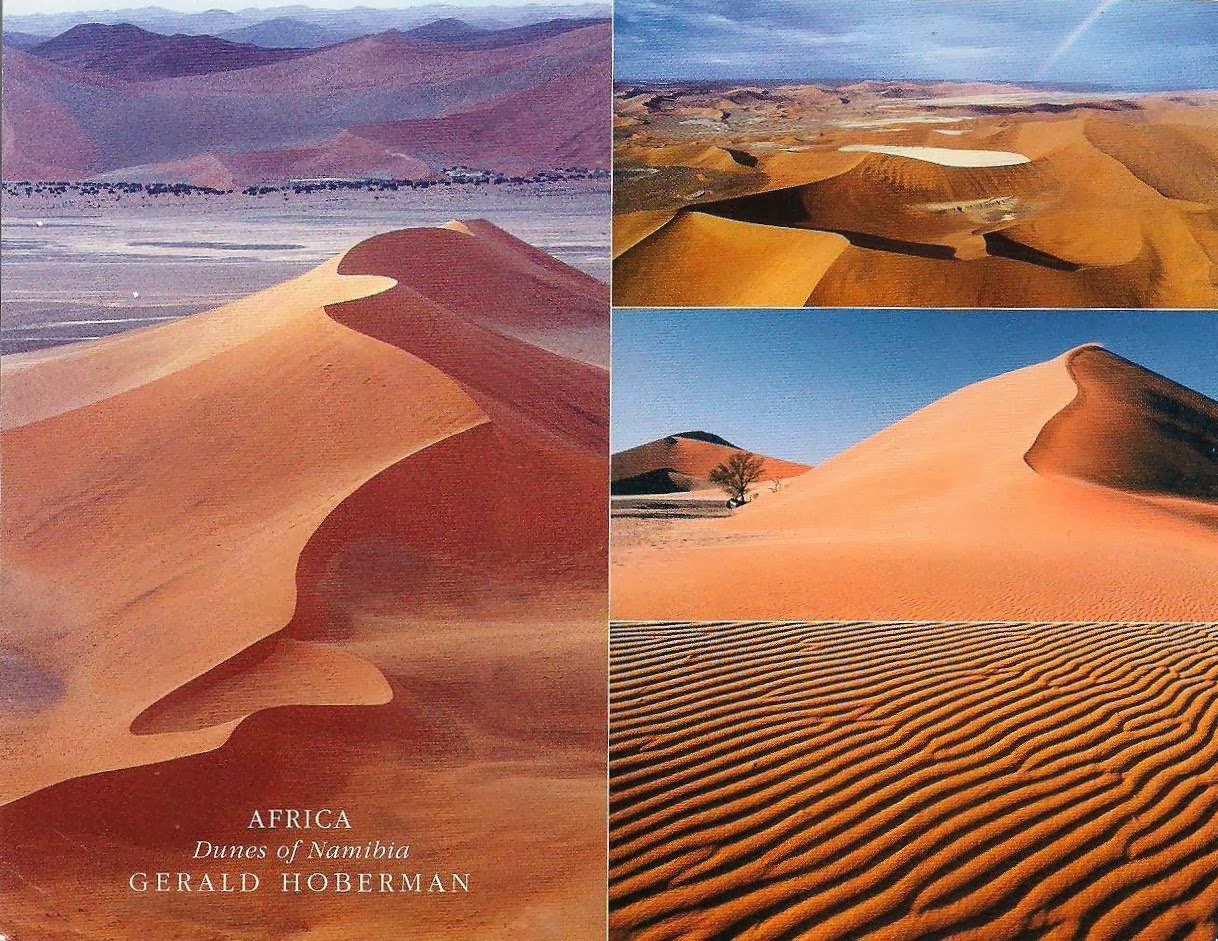 MY UNESCO WHS POSTCARDS COLLECTION: NAMIBIA - Namib Sand Sea