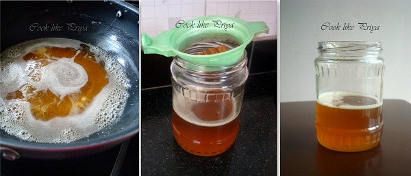 Cook like Priya: Homemade Ghee Recipe | How to make Ghee at home | Step ...