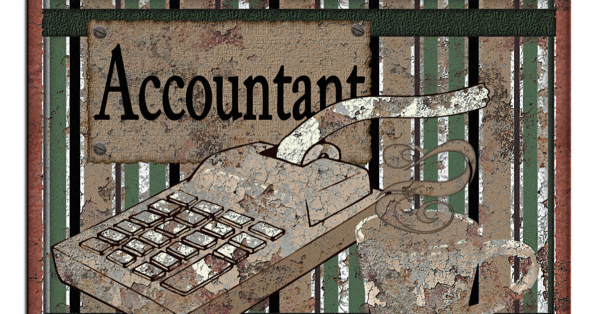 Create with TLC: Free Vintage Accountant Sign....