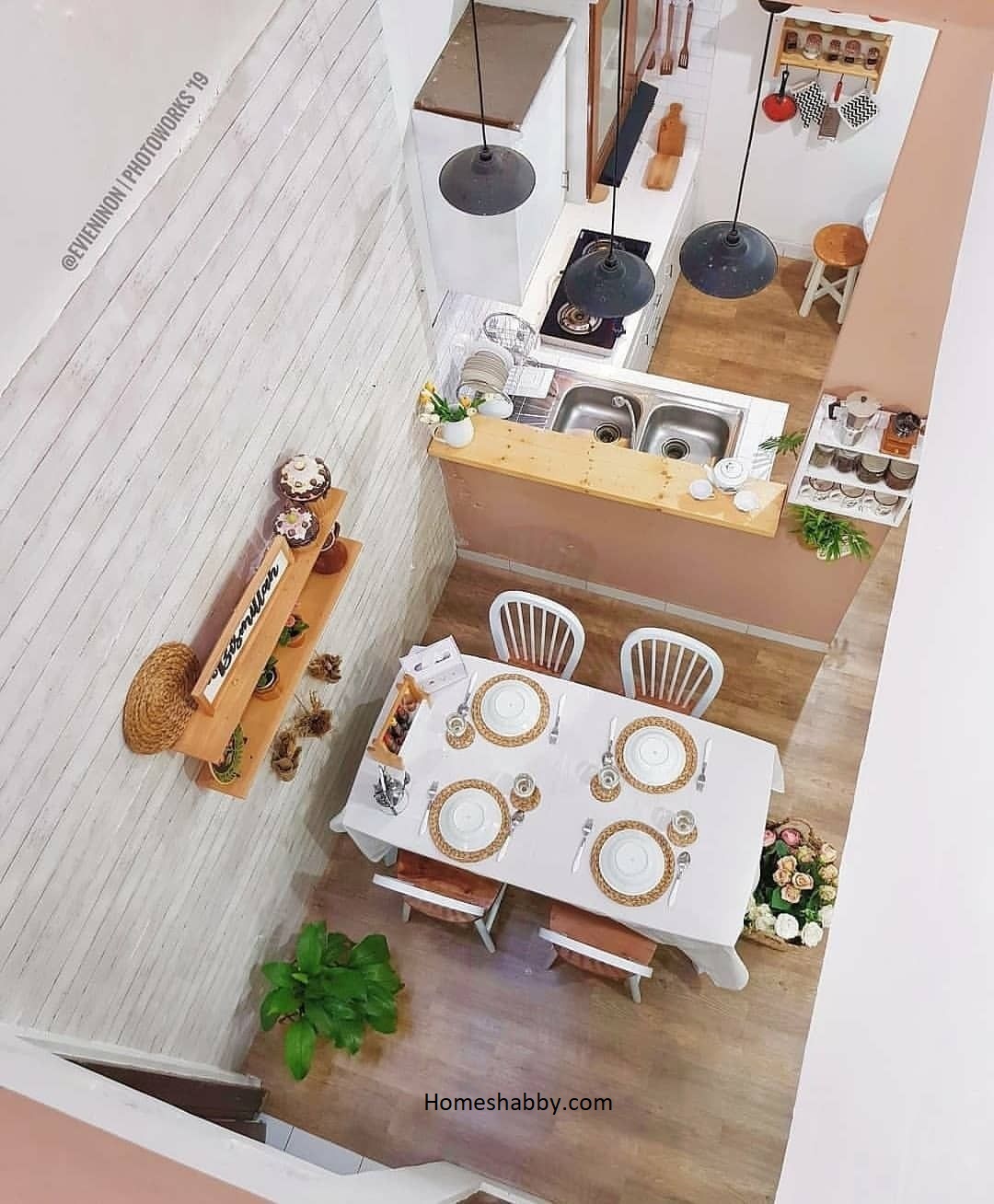 Great Ideas to Separate The Kitchen From The Room and Dining Room ...