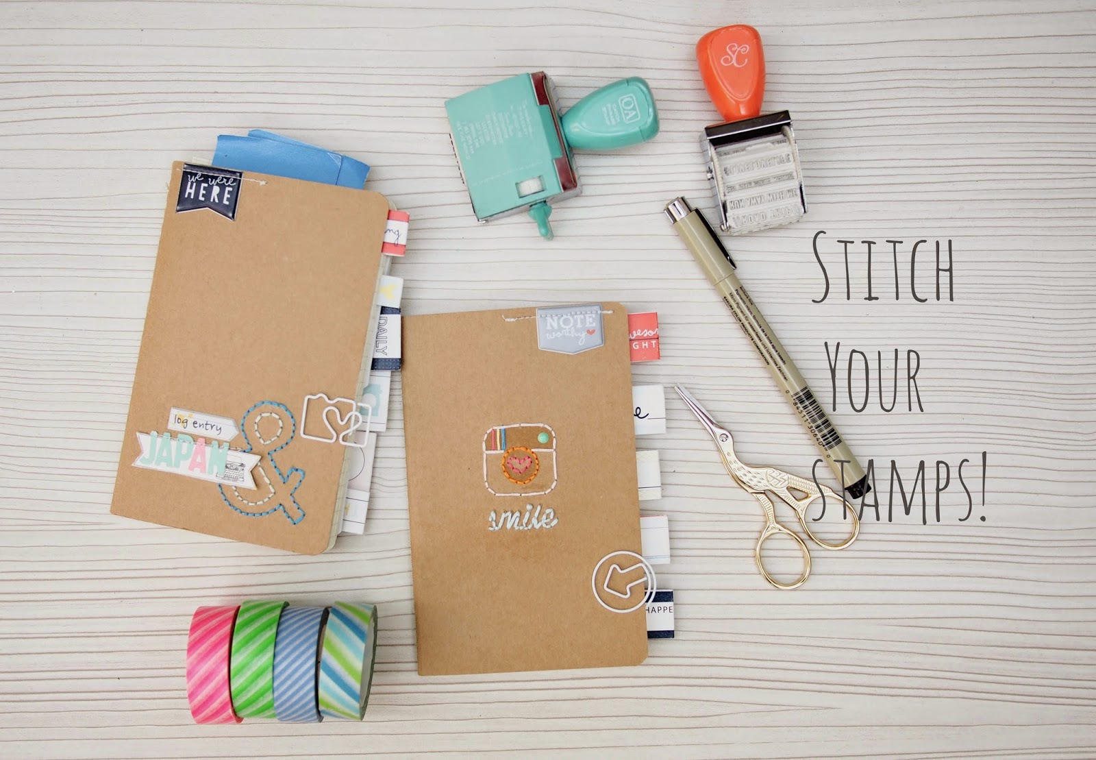 shopEvalicious.com: Stitch Your Stamp | Inspiration
