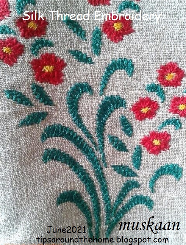 muskaan's T*I*P*S: using silk thread