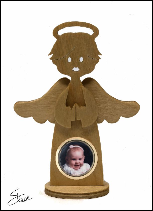 Scrollsaw Workshop: Angel Scroll Saw Pattern.