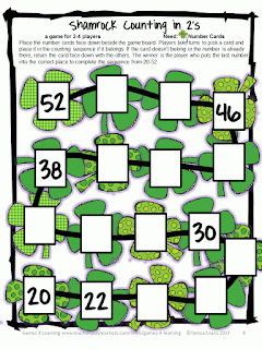 Fun Games 4 Learning: St. Patrick's Day Math Freebies
