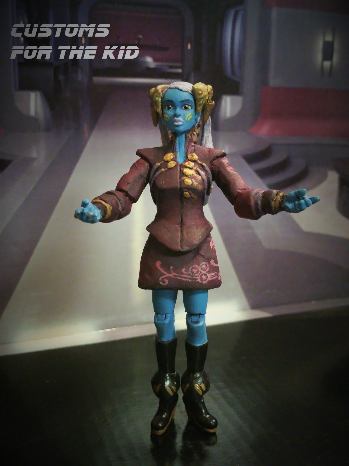 Customs for the Kid: CLONE WARS "SENATOR RIYO CHUCHI" by Elias of ...