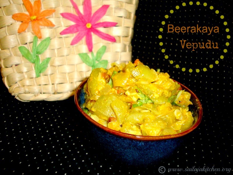 Sailaja Kitchen...A site for all food lovers!: Beerakaya Fry Recipe ...