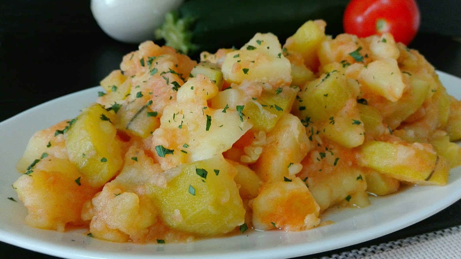 Puré de patata asada con naranja y pistacho; receta PINCHA AQUÍ