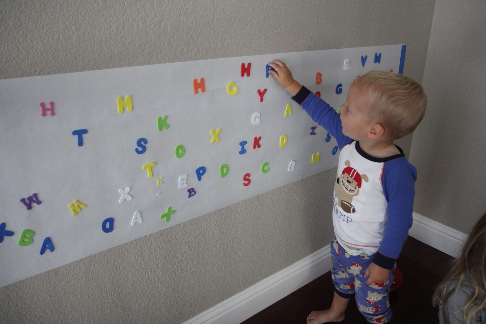 Giant Alphabet Sticker Connect the Dots Game | Toddler Approved ...