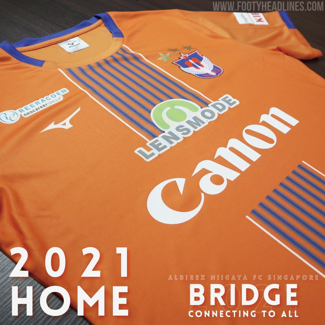 Albirex Niigata (S) 2021 Home Kit Released - Footy Headlines