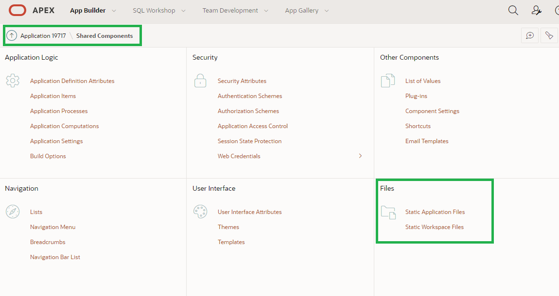 Add Custom CSS Files to Oracle APEX Application
