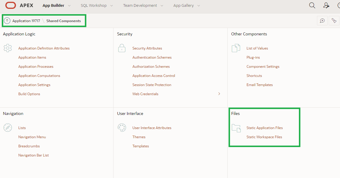 Add Custom CSS Files to Oracle APEX Application